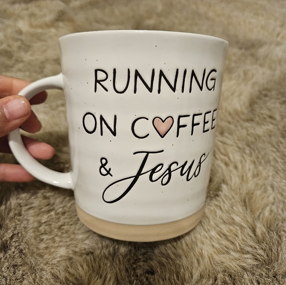 Source Unknown | Dining | Running In Coffee Jesus Mug | Poshmark